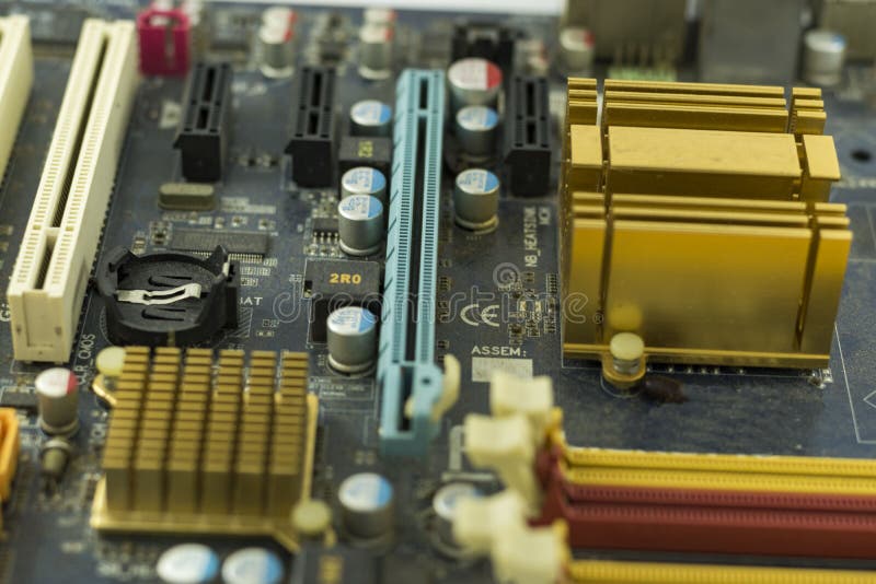 Old motherboard board editorial stock photo. Image of broken - 112288043