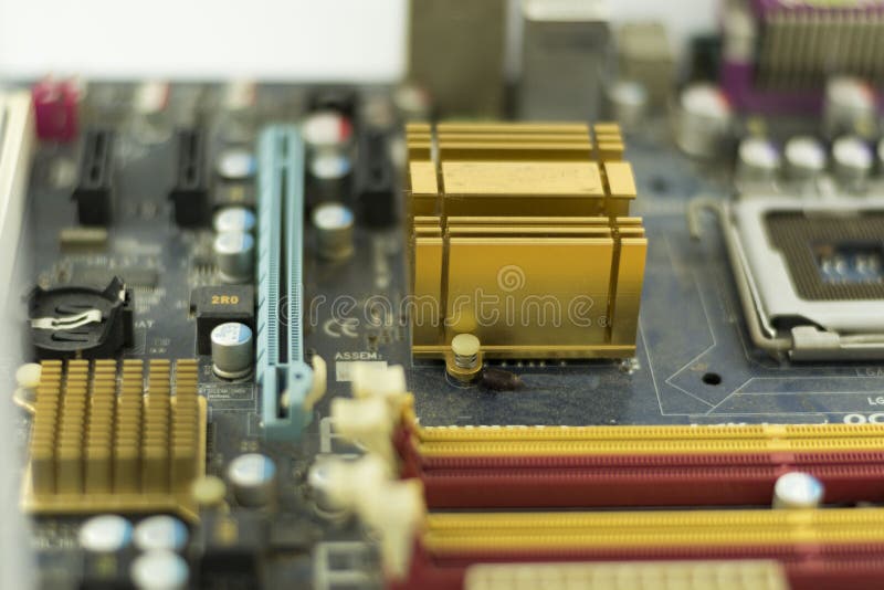 Old motherboard board editorial image. Image of integrated - 112288085