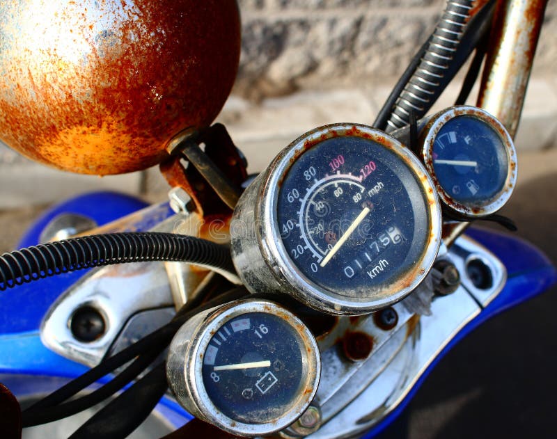 Moto panel stock image. Image of measure, graduation, instrument - 2074147