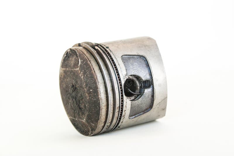 Old motorcycle piston stock image. Image of shiny, lubrication - 87832813