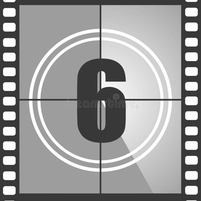 Old Movie Countdown Stock Illustrations – 2,221 Old Movie Countdown ...
