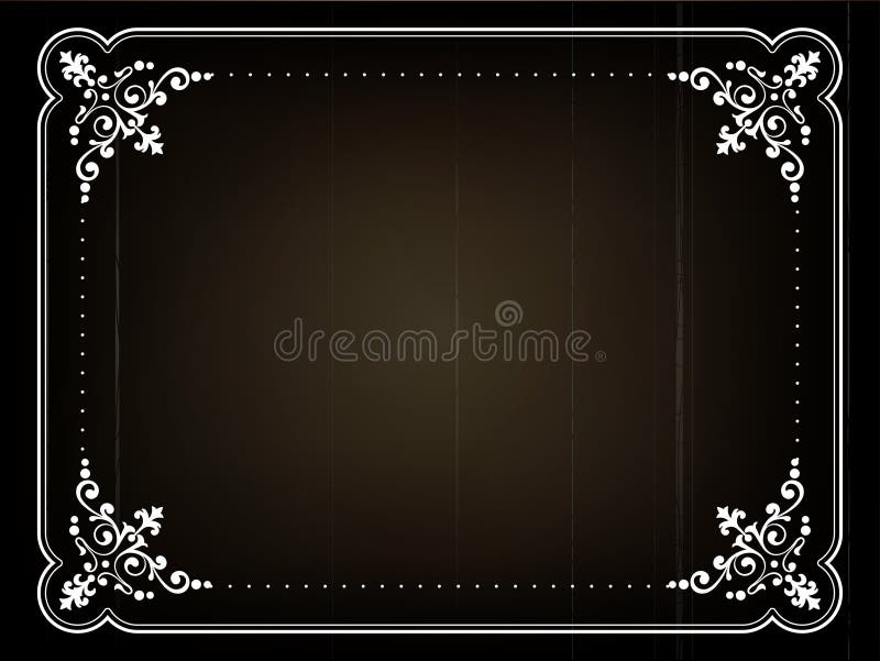 Old movie frame stock vector. Illustration of industry - 52018720