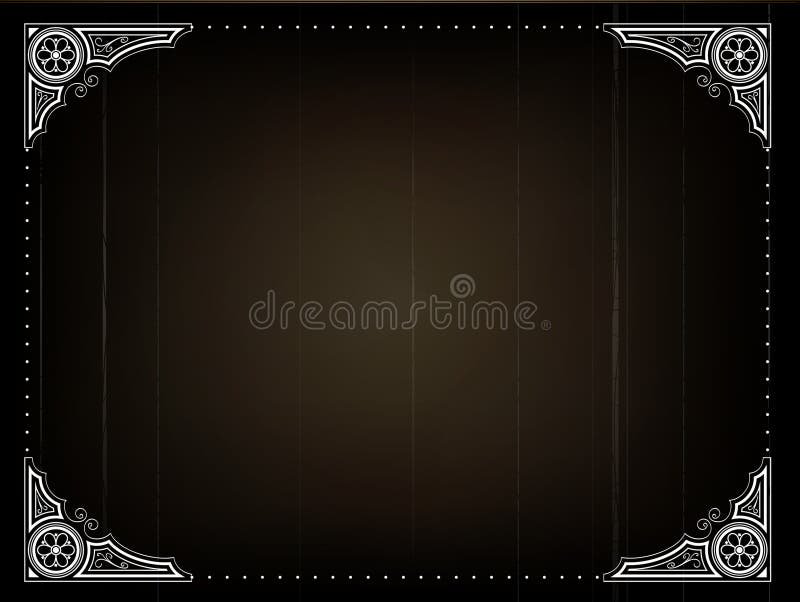 Old movie frame stock illustration. Illustration of antique - 52019996