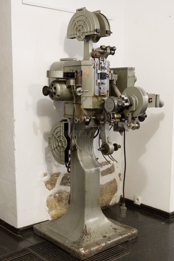 Old movie projector stock image. Image of trigger, scrap - 28903233