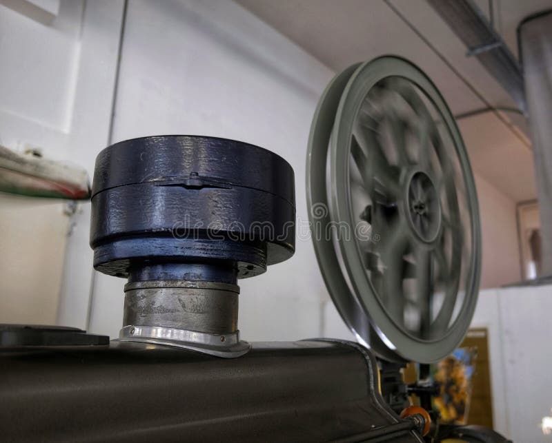 Old movie projector stock image. Image of retro, cinema - 104753223