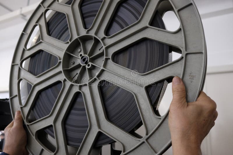 Old movie projector stock image. Image of retro, cinema - 104753223