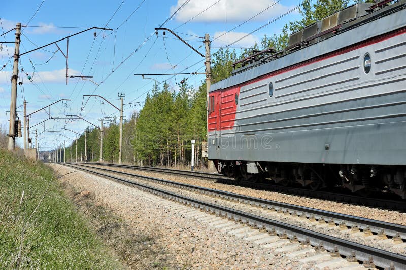 Old moving freight train stock photo. Image of transit - 91761266