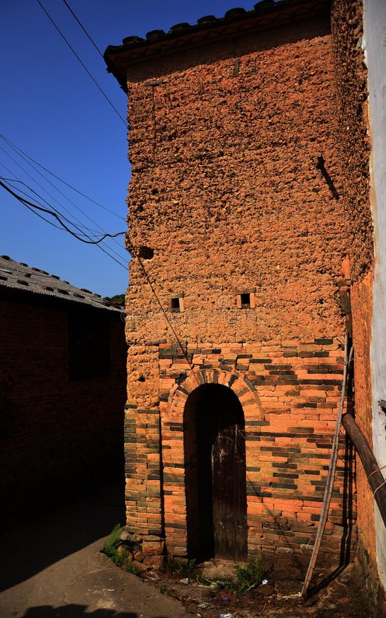 Old mud house in china stock photo. Image of traditional - 27942724