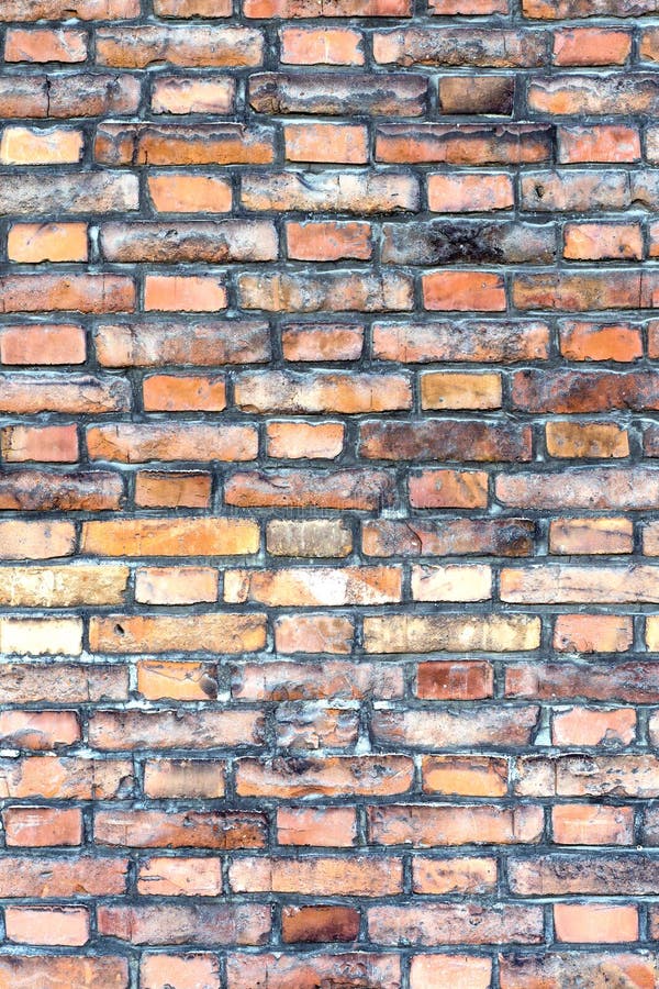 Old Multi-colored Brick Wall. Natural Background for Designers Stock ...