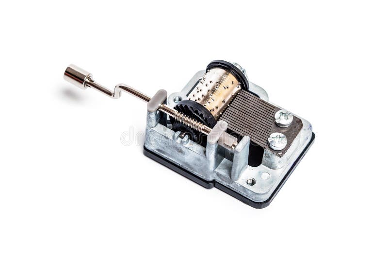 Old music box stock photo. Image of iron, sound, tune - 66606368