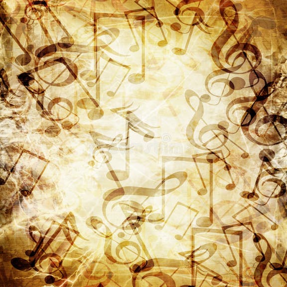 Old music sheet stock illustration. Illustration of music - 5520883