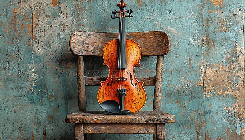 Old Musician Playing Classical Music on Antique Cello Generated by AI ...