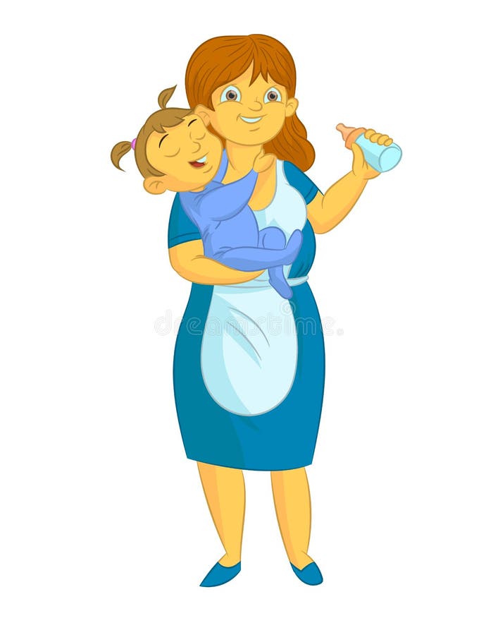 British Nanny Clipart