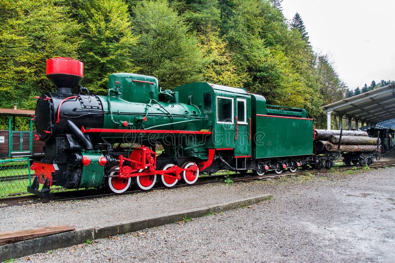 Old Narrow-gauge Railway in the Bieszczady Mountains, Poland Stock ... Old Narrow-gauge Railway in the Bieszczady Mountains, Poland Stock ...
