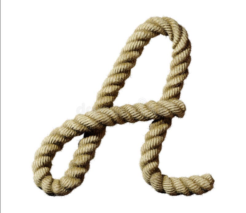Rope End Knot Stock Illustrations – 322 Rope End Knot Stock ...