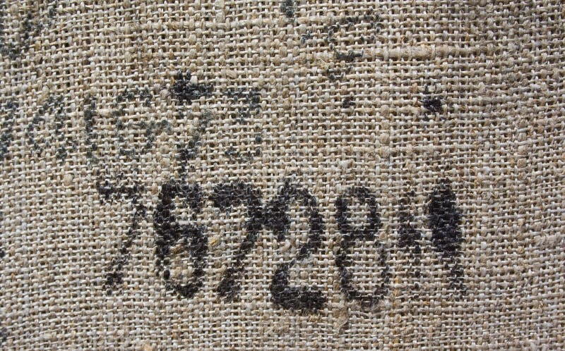 Old natural sacking stock photo. Image of sacking, fabric - 13181376