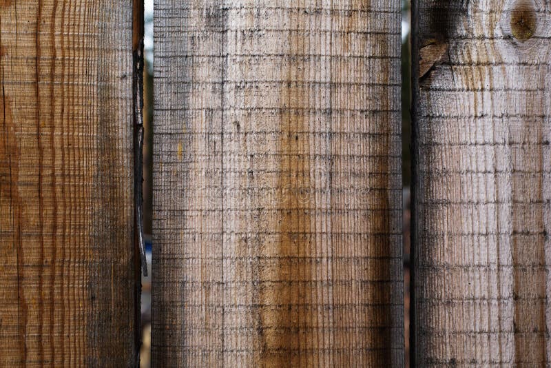 Old Natural Wooden Fence Texture Stock Image - Image of empty ...