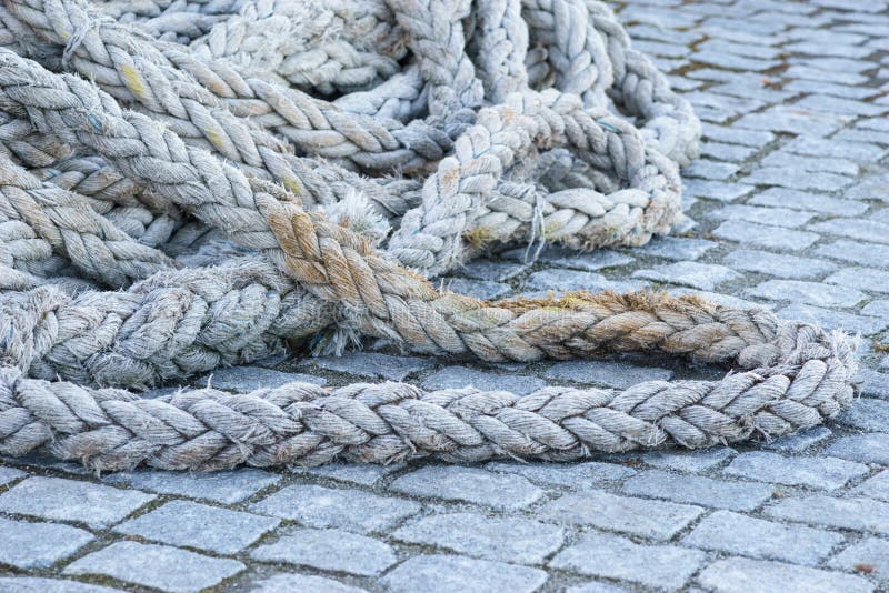 Old Thick Naval Rope Stock Photos - Free & Royalty-Free Stock Photos ...