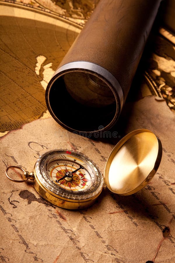 Travel Geography Navigation Concept Background. Stock Photo - Image of ...