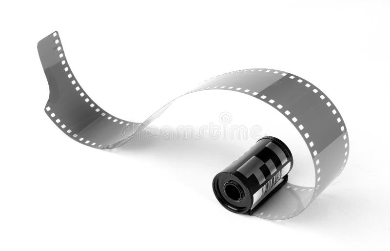 Old negative film. stock photo. Image of photograph, camera - 17835524