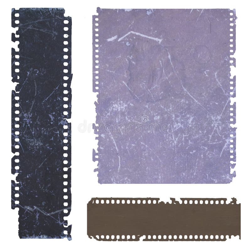 Old negative film stock illustration. Illustration of aging - 4719688