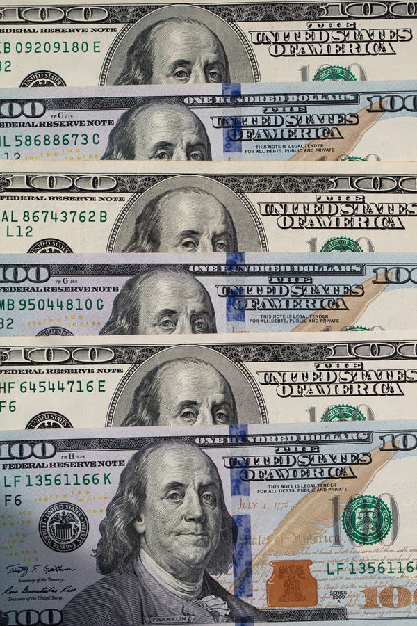 Old and New 100 Dollar Banknotes Stock Image - Image of cash, financial ...