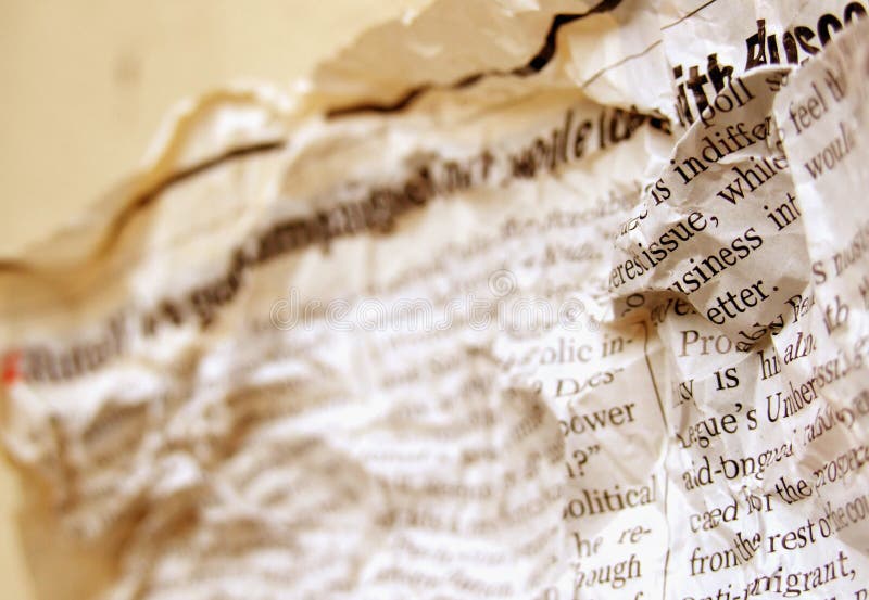 Old new paper stock photo. Image of advertisement, routine - 4722190