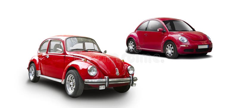 Old and new VW Beetle stock photo. Image of retro, german - 51293446