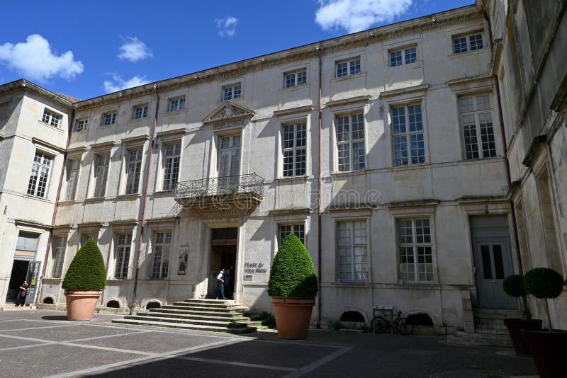 Old Nimes Museum editorial image. Image of europe, french - 388585700