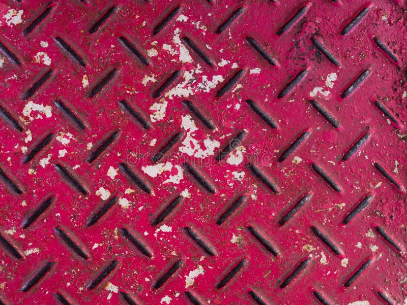 Old Non-slip Steel Walkway. Pattern Texture Rust on Background Stock ...