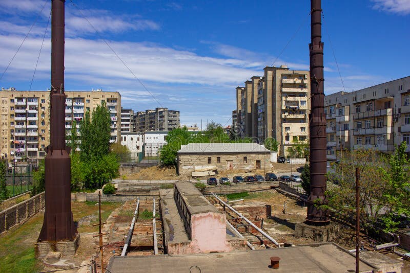 An Old Stoker from the Times of the Soviet Union Stock Image - Image of ...