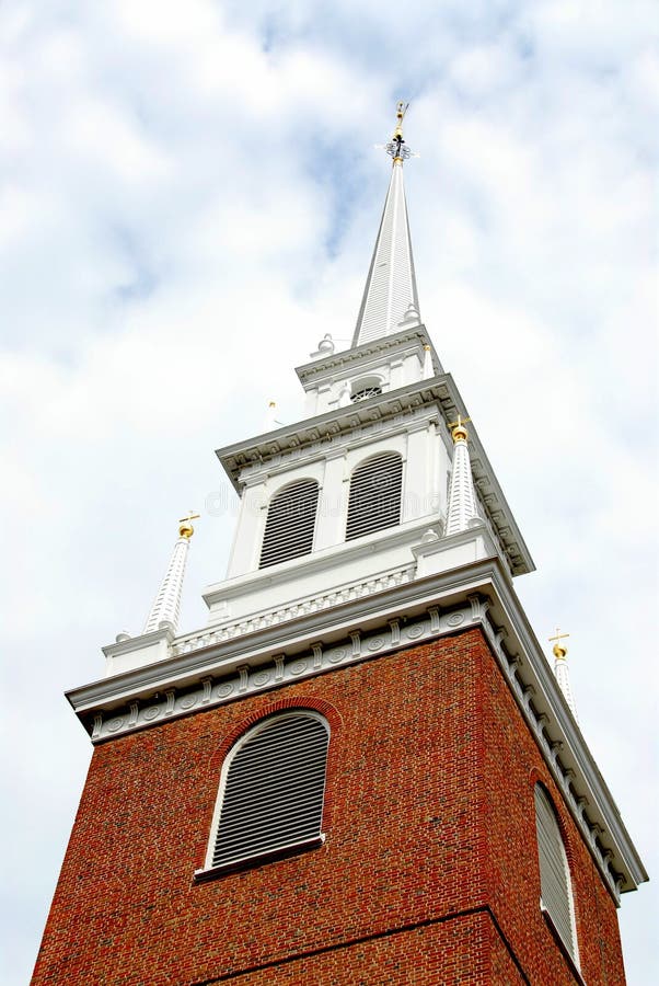 Old North Church in Boston stock image. Image of massachusetts - 1004299