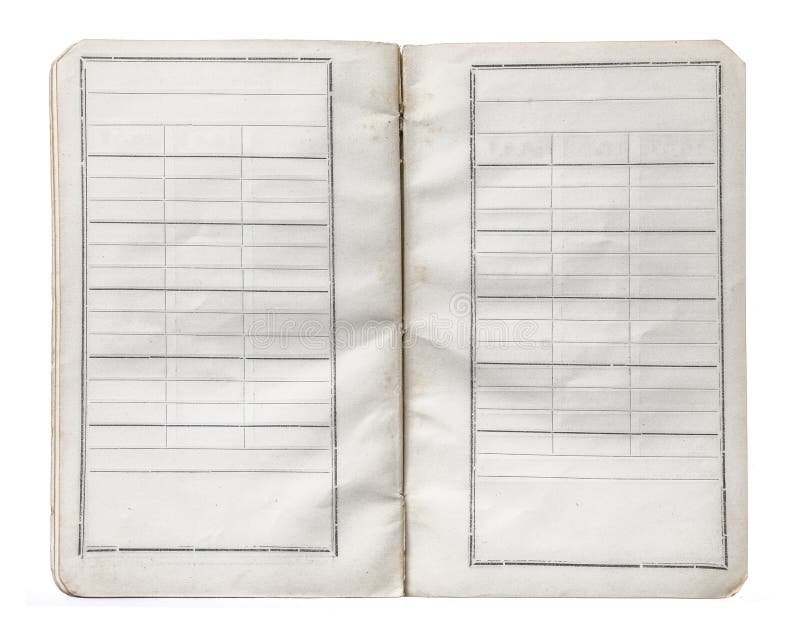 Old note book isolated stock image. Image of grunge, notepaper - 75493303