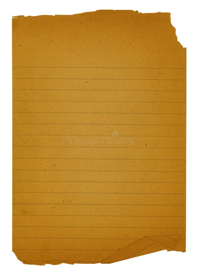 Old Note Paper stock photo. Image of dirty, lined, abstract - 10479692