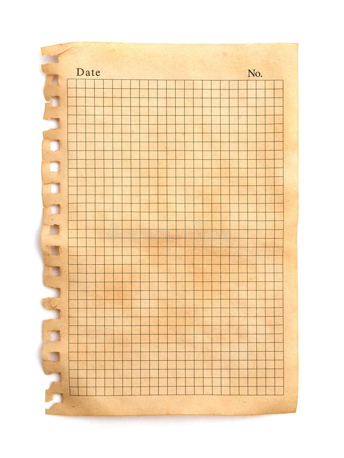 Old note paper stock image. Image of notepaper, notice - 13916637
