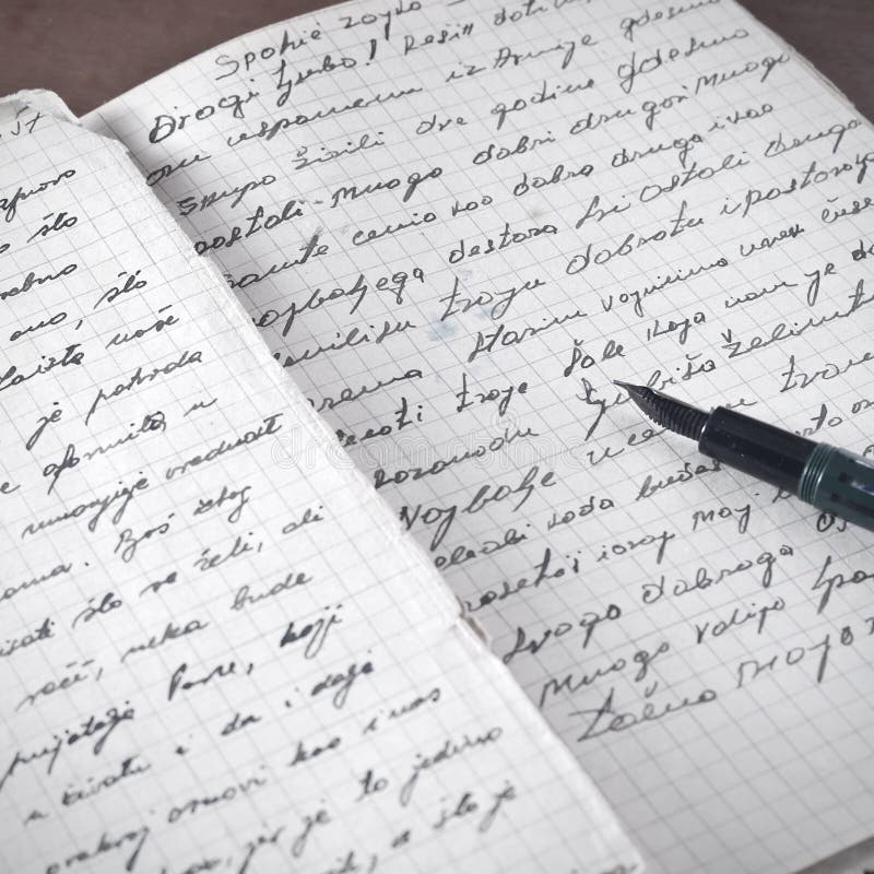 Pen On Old Book Picture. Image: 1047027