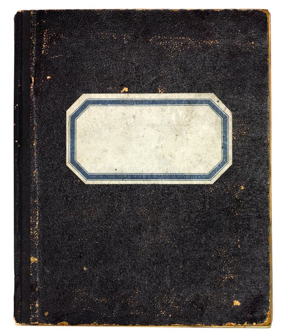 Old Notebook Cover stock image. Image of journal, copy - 20744995