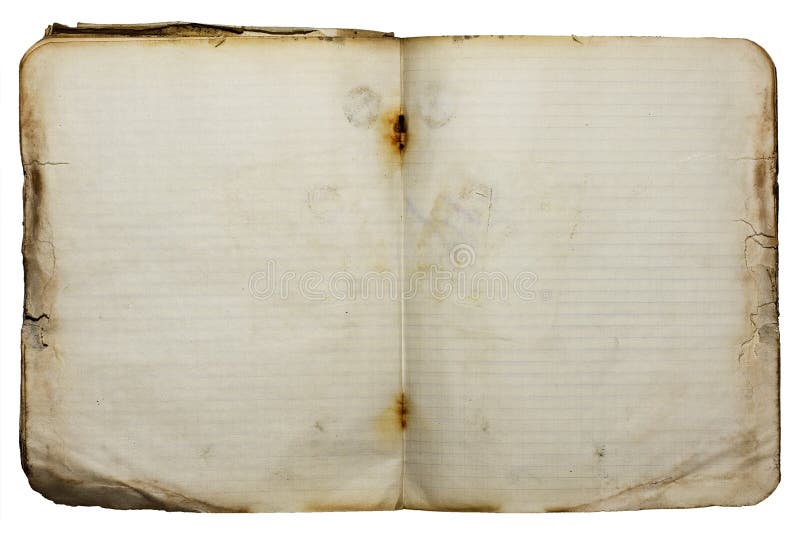 Rough Old School Folder or Notebook Texture Stock Photo - Image of ...