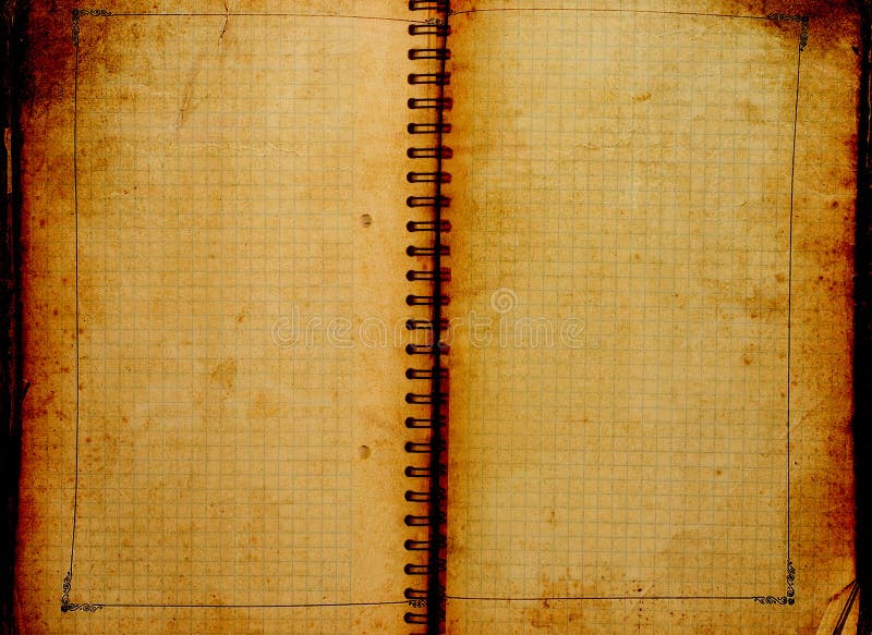 Old Notebook Picture. Image: 8443405