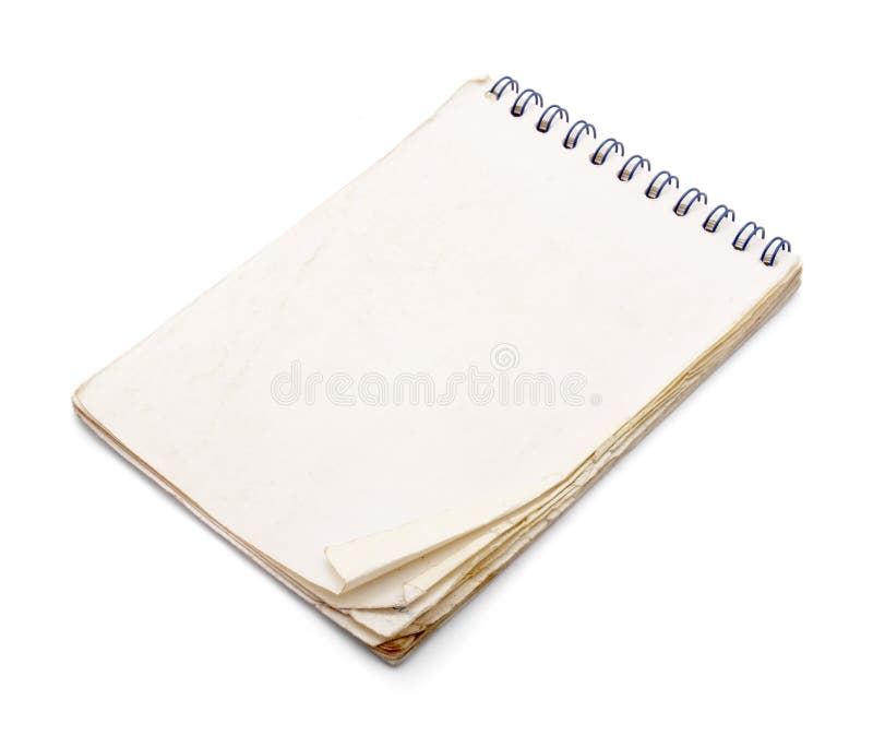 Old notebook stock photo. Image of note, notebook, stained - 10305792