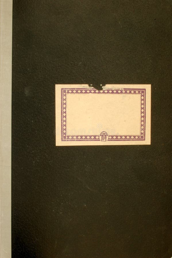 Old notebook cover stock photo. Image of fiber, address - 583170