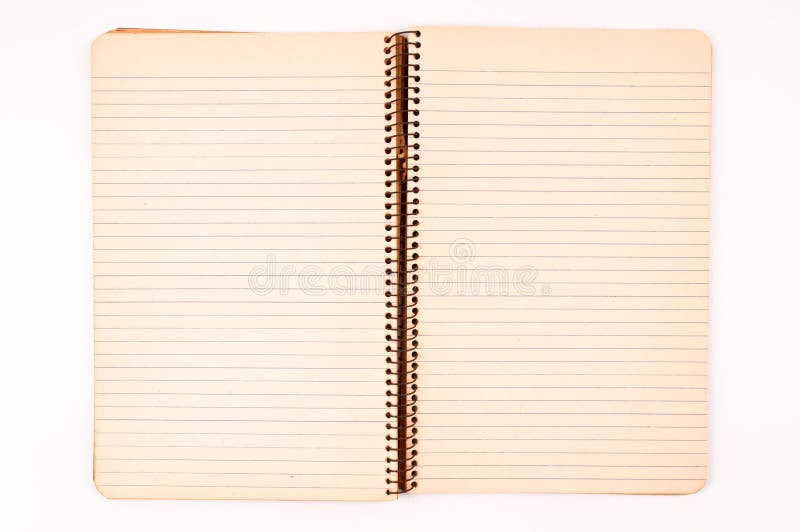 Old notebook stock photo. Image of note, notebook, stained - 10305792