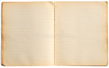 Old Notebook Pages stock photo. Image of empty, sheet - 21177012