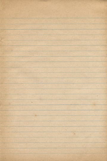 Old Notebook Paper Texture stock photo. Image of effect - 48583334