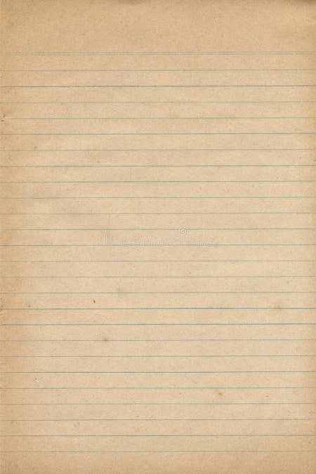 Old Notebook Paper Texture stock photo. Image of effect - 48583334