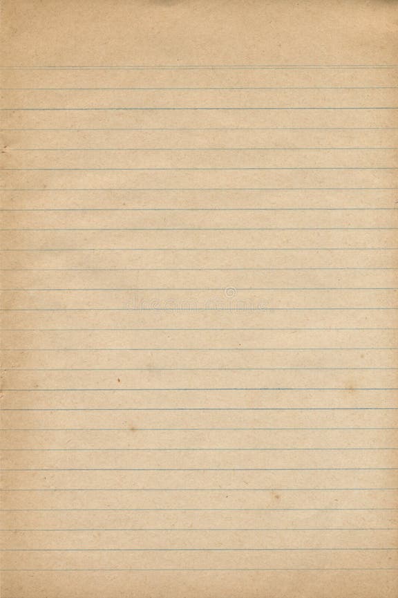 Old Notebook Paper Texture stock photo. Image of effect - 48583334