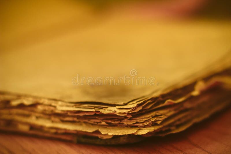 Old notebook sheets stock photo. Image of note, parchment - 91103446