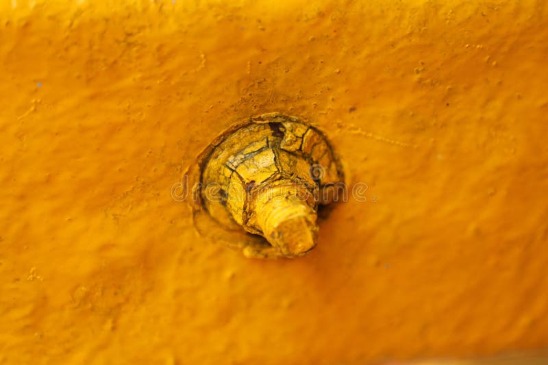 Old Nut and Bolt on Boat stock photo. Image of boat - 397289408