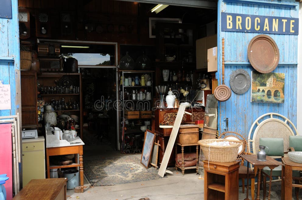 Objects on a flea market editorial stock photo. Image of market - 203669888