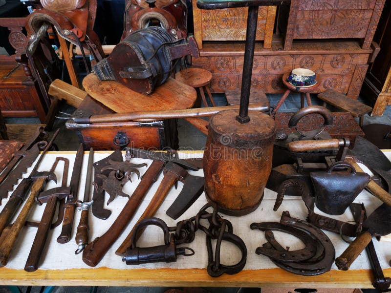 Wooden household objects stock image. Image of sale, craftsmanship ...